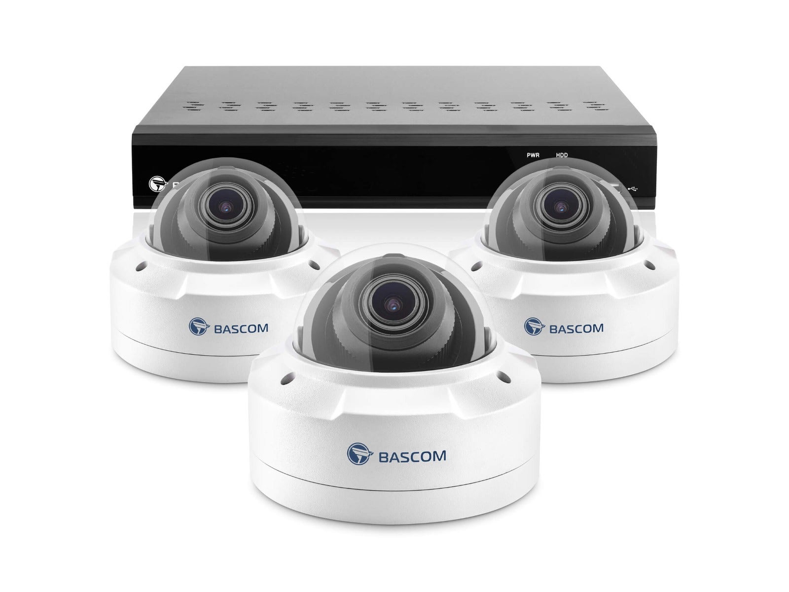 Draadloos 3-dome-systeem PLUS - Bascom